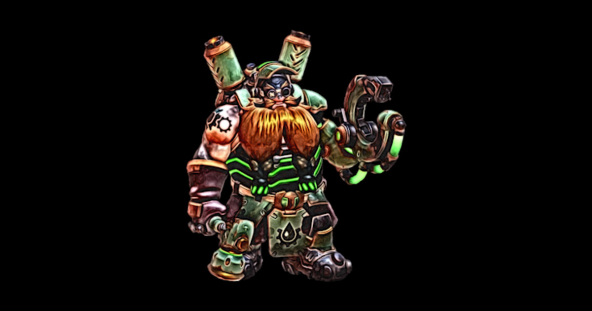 Overwatch Torbjorn Rustclad - Overwatch - Sticker | TeePublic