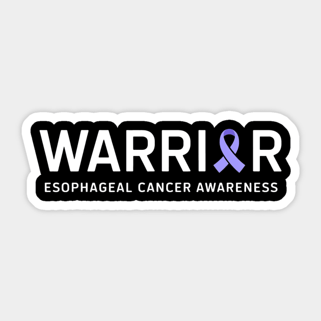 Esophageal Cancer Awareness Purple Periwinkle Ribbon - Esophageal ...