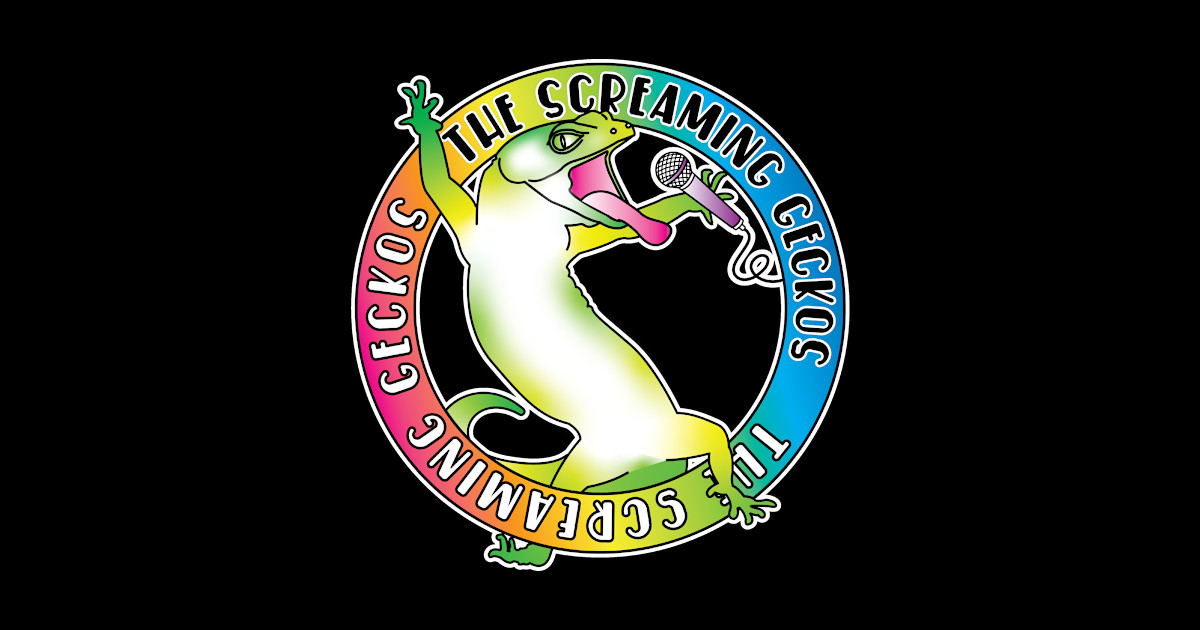 Original Screaming Gecko - Screaming Geckos - Sticker | TeePublic