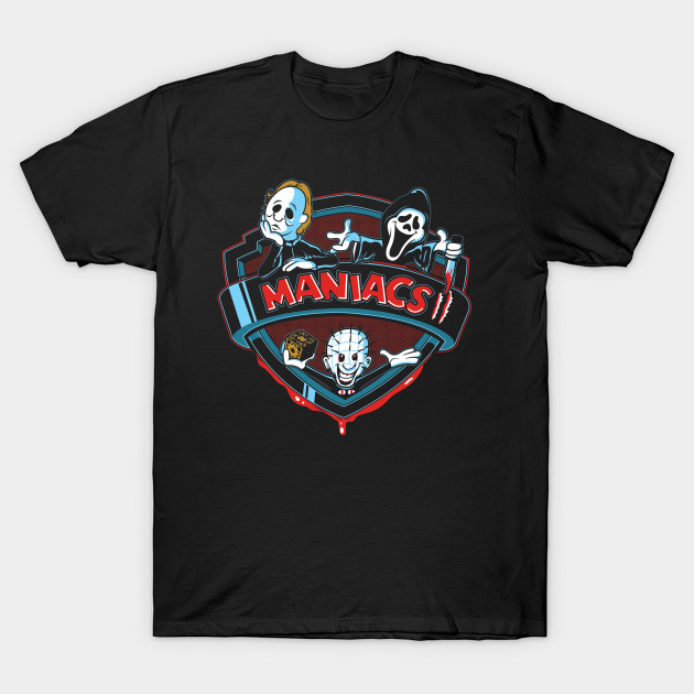 Maniacs 2 - Horror - T-Shirt | TeePublic