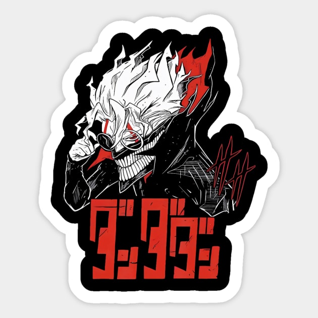 Cool Anime Manga - Dandadan - Sticker | TeePublic