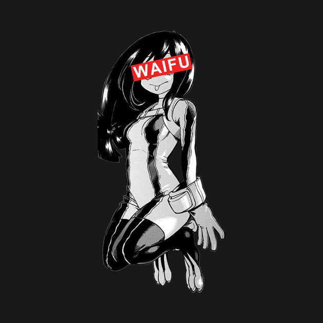 Tsuyu Asui Waifu Anime Tsuyu Asui Waifu Anime Hoodie Teepublic