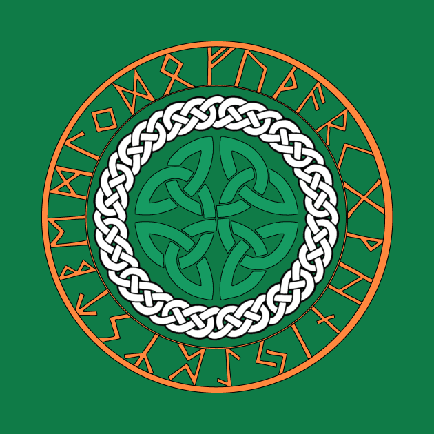 Irish and Celtic Runes and Knots - Celtic Symbol - T-Shirt | TeePublic