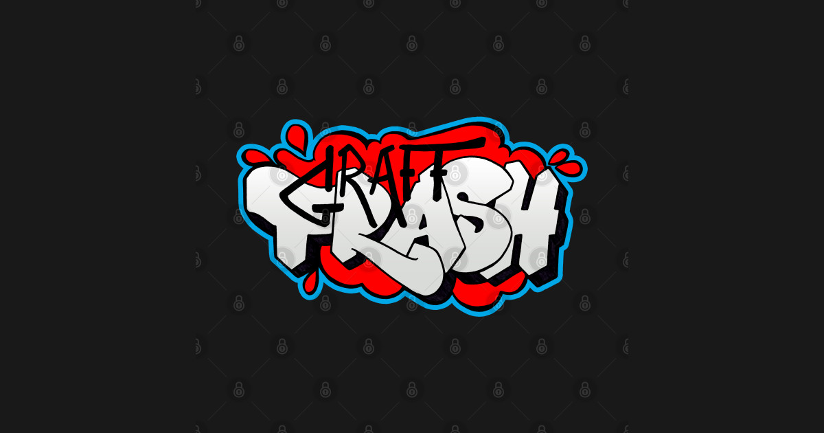 Graff Trash fat letter - Graffiti - T-Shirt | TeePublic