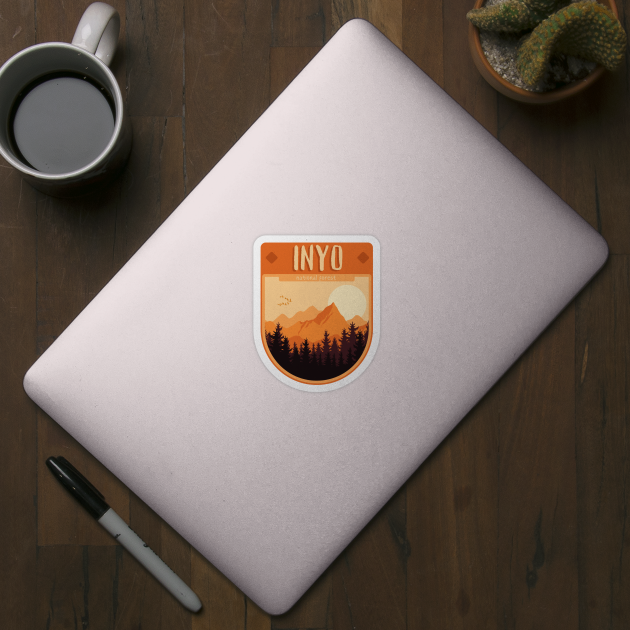 Inyo National Forest - Inyo National Forest - Sticker | TeePublic