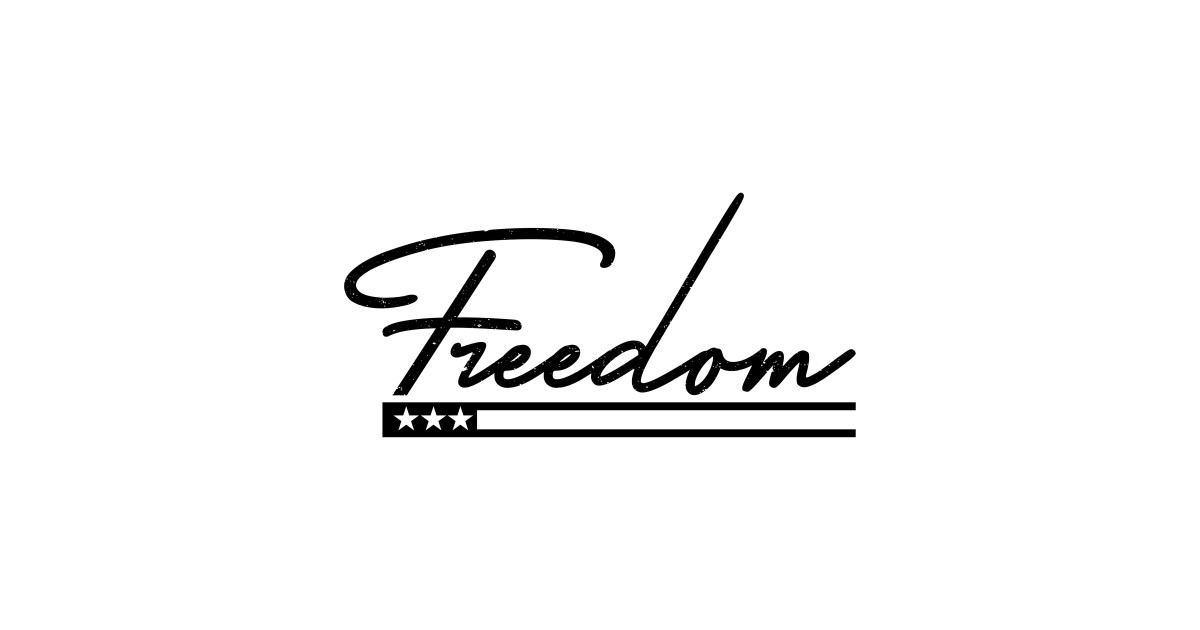 Freedom Script - Freedom - T-Shirt | TeePublic
