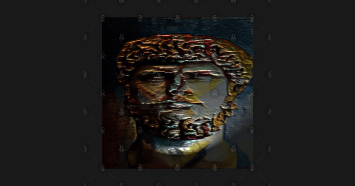 Ancient Greek Face - Ancient Greek - T-Shirt | TeePublic