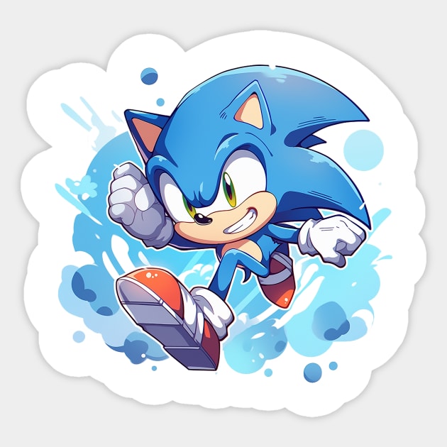 sonic - Sonic - Sticker | TeePublic