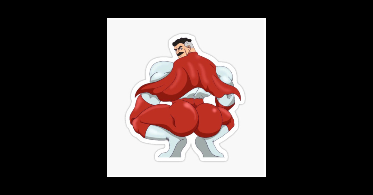 Omni Man Thick - Invincible - Sticker | TeePublic