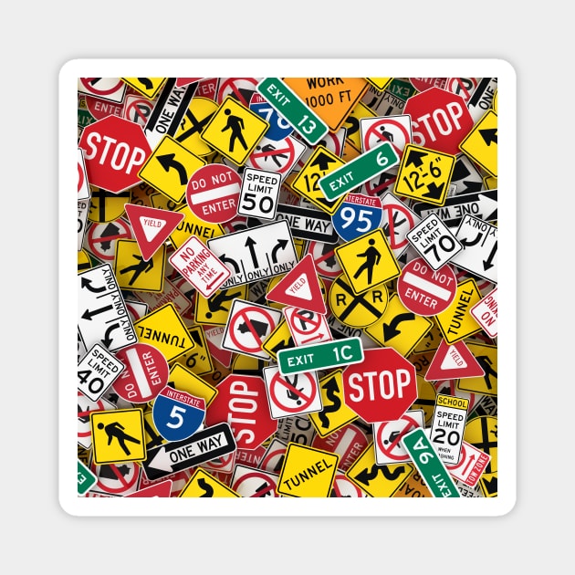 US Road Signs Driving Instructor - Driving Instructor Gift Ideas ...