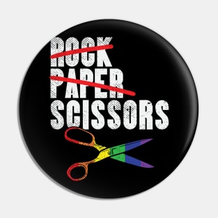 Pride Rock Paper Scissors Lgbt Pins and Buttons for Sale | TeePublic