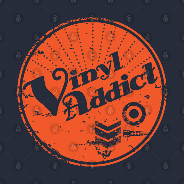 Vinyl Addict - Vinyl Addict - T-Shirt | TeePublic