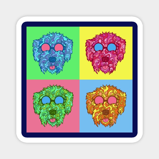 Cockapoo Pop Art - Cockapoo - Magnet | TeePublic