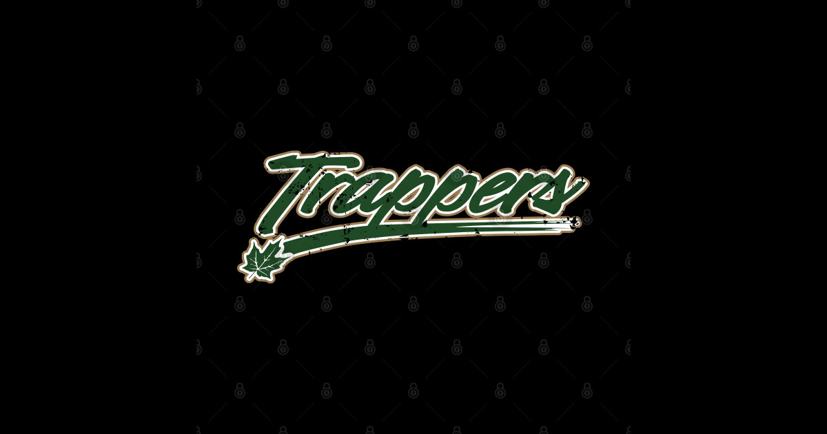 Edmonton Trappers Defunct Vintage Baseball - Baseball - Sticker | TeePublic