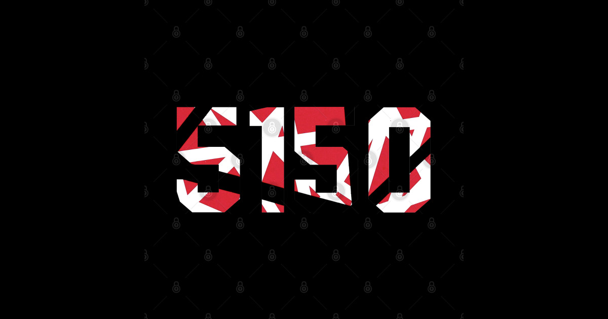 5150 E V H Guitar Inspired Illustration - Guitar - Sticker | TeePublic