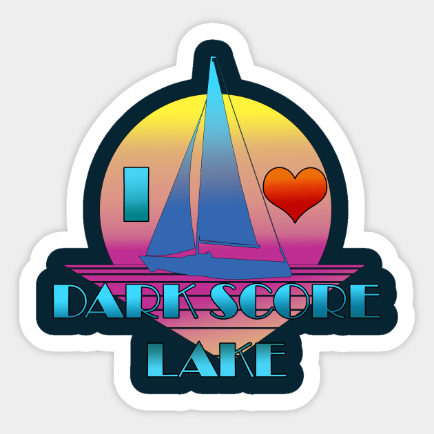 Dark Score Lake - Stephen King - Sticker | TeePublic