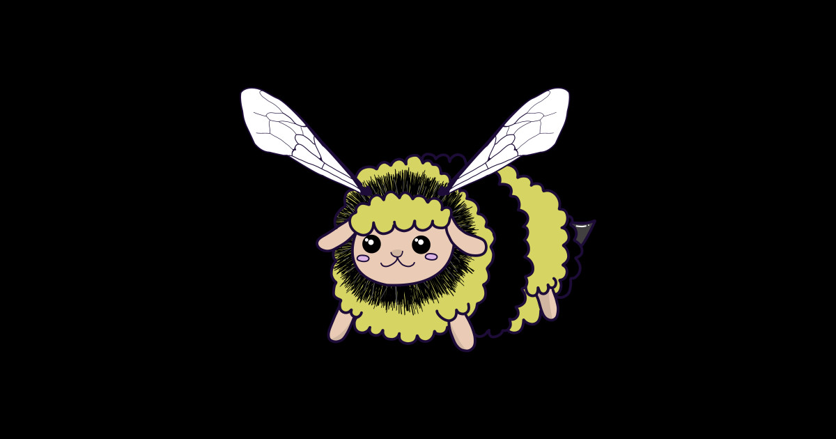 Bee Sheep - Bee Sheep - Sticker | TeePublic