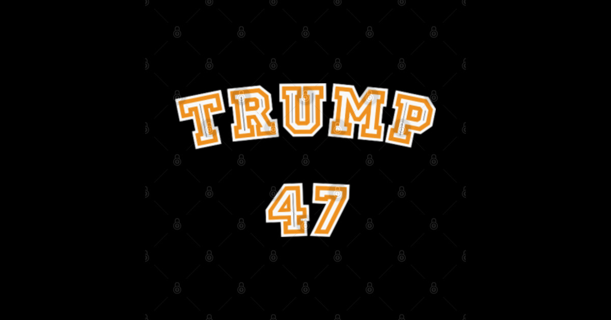 TRUMP 47 JERSEY, DONALD TRUMP 2024 - Donald Trump 2024 - Sticker ...
