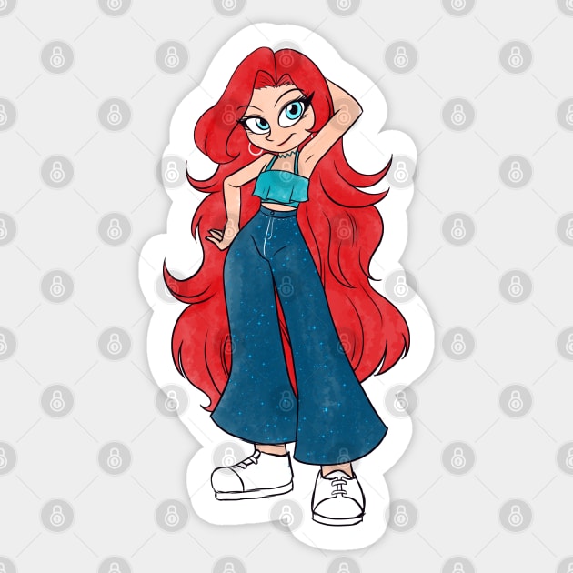 Chelsea - Ruby Gillman Teenage Kraken - Ruby Gillman - Sticker | TeePublic