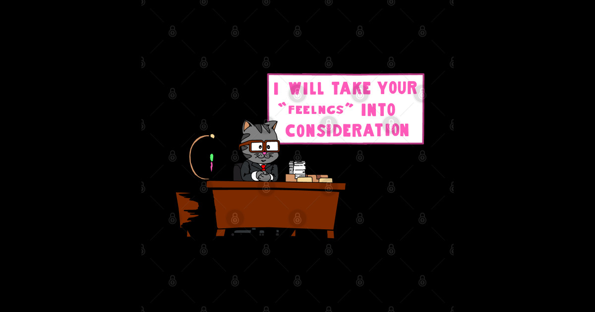 Business Cat - Cats - Sticker | TeePublic