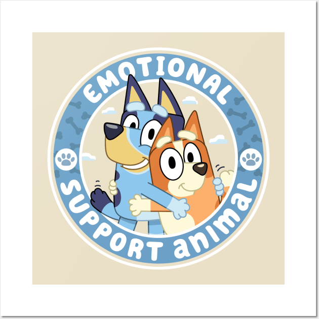 Emotional Support Animal Bluey & Bingo - Emotional Support Animal ...