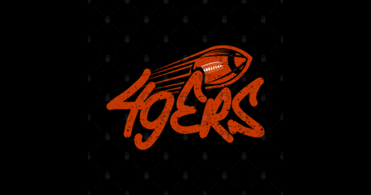 49ers street art style - 49ers - Posters and Art Prints | TeePublic