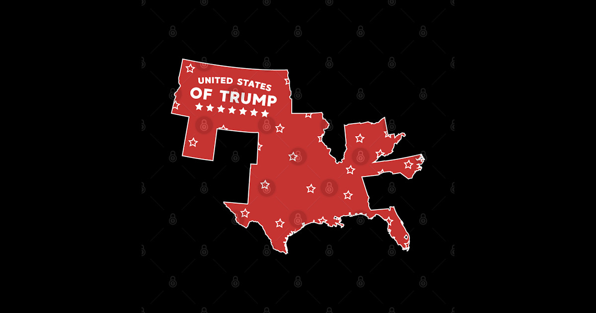2020 Republican Trump Election Map - Donald Trump - Posters and Art ...