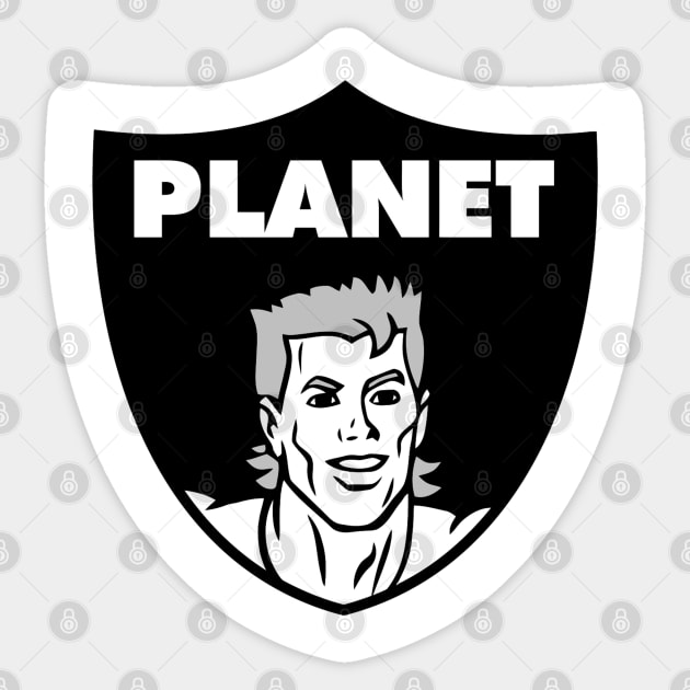 Captain P. Raid - Tv Shows - Sticker | TeePublic