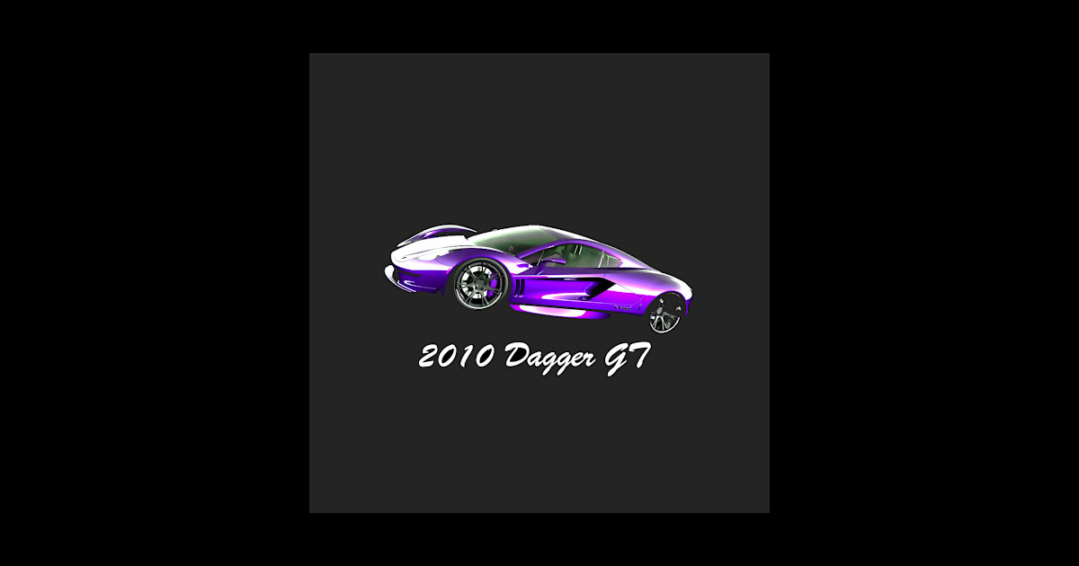 2010 Dagger GT Classic Sports Car - Car - Sticker | TeePublic