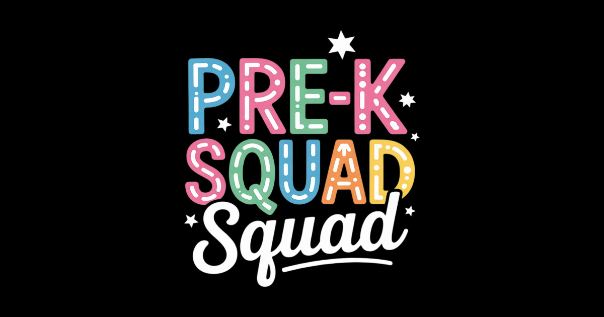Pre-k Squad Back to School Dalmatian Dots - Pre K Squad Back To School ...