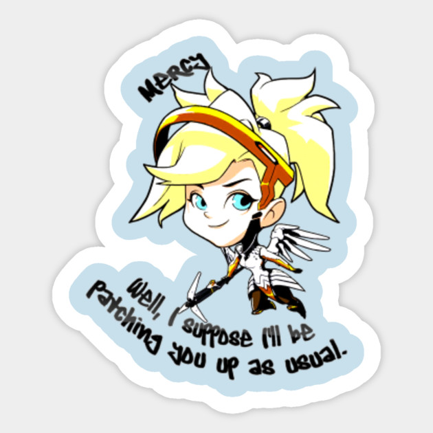 overwatch-mercy - Mercy Overwatchheals - Sticker | TeePublic