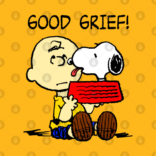 Charlie Brown & Snoopy: Good Grief! - Peanuts - T-Shirt | TeePublic