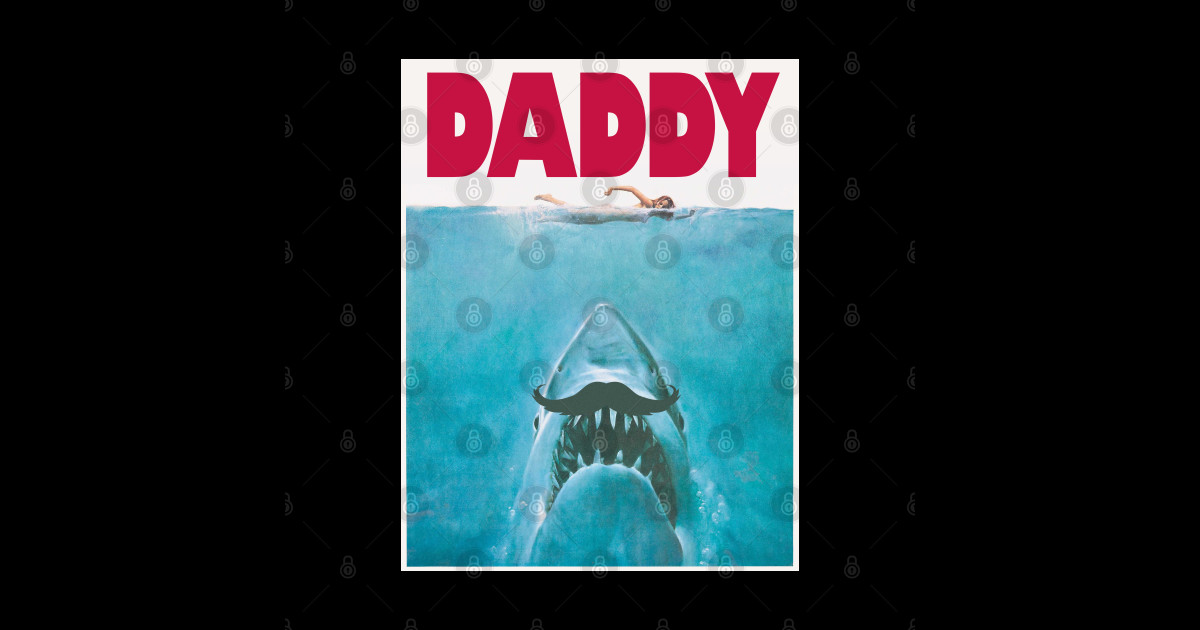 Daddy Shark - Daddy Shark - Sticker | TeePublic