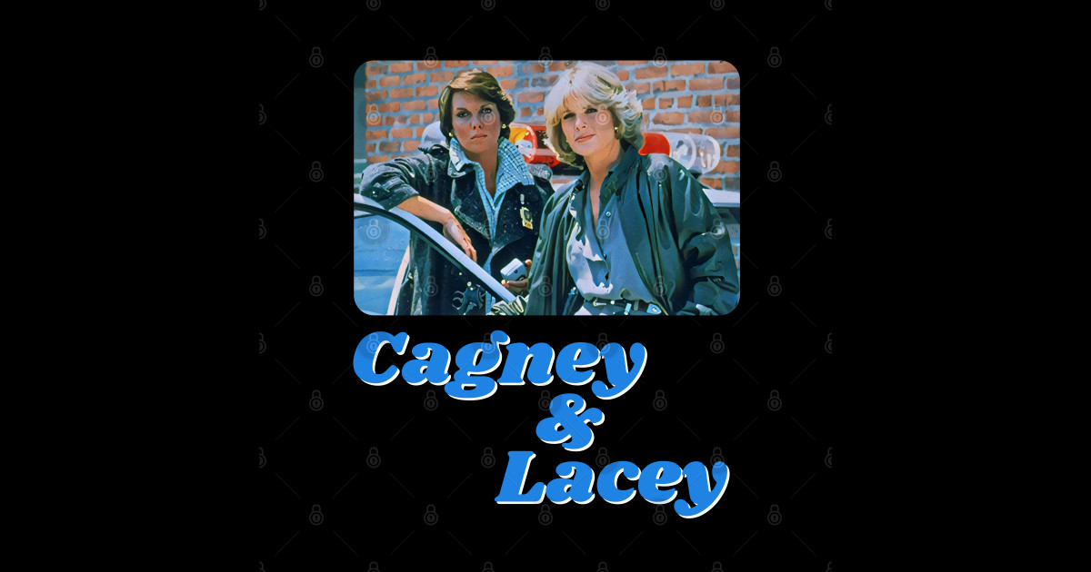Cagney and Lacey Character Pose - Cagney And Lacey - Sticker | TeePublic