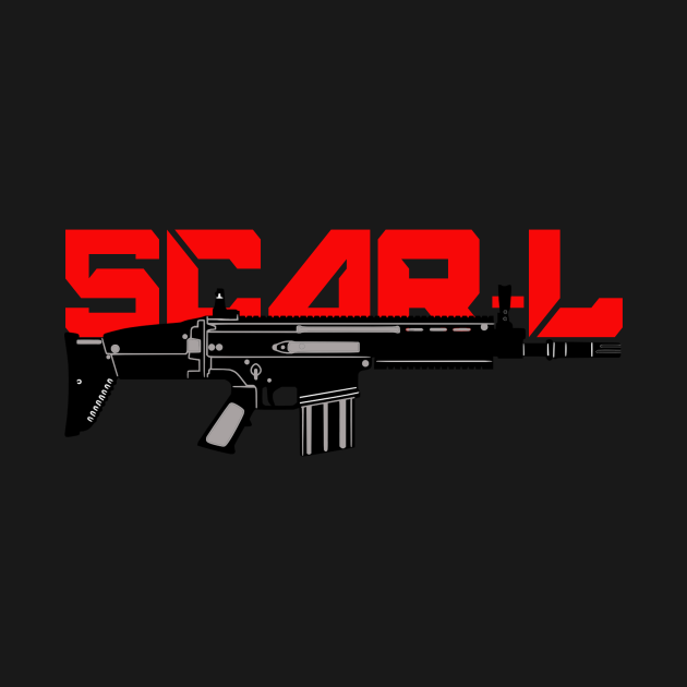Rifle SCAR - L - Rifle - T-Shirt | TeePublic