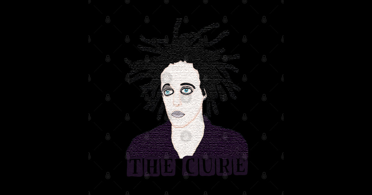The Cure Art - The Cure Band - Sticker | TeePublic