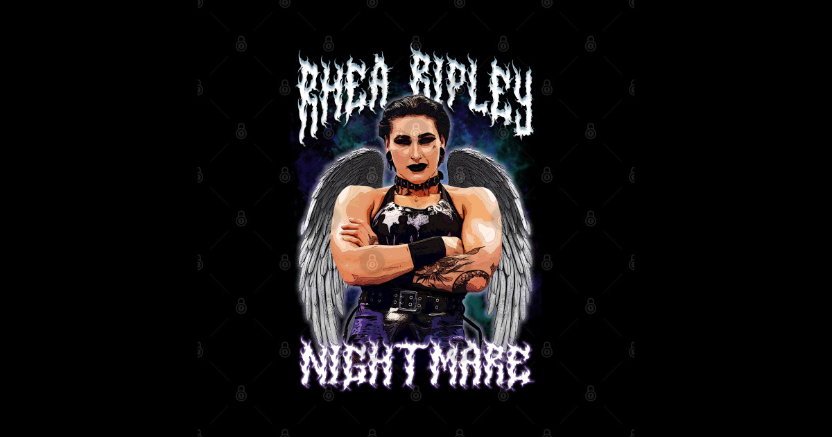 Rhea Nightmare - Rhea Ripley - Sticker | TeePublic