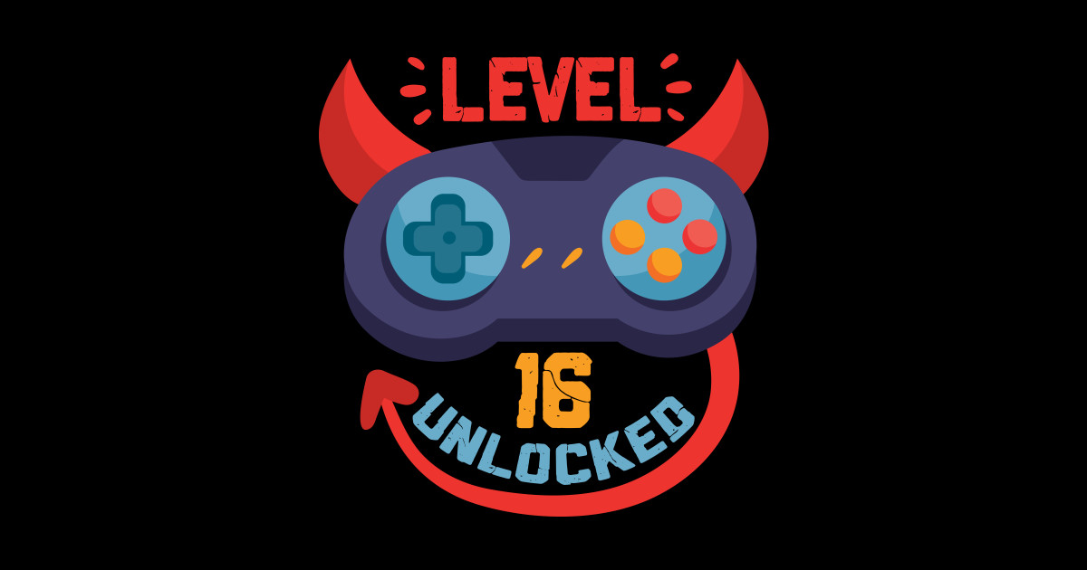 Level 16 Unlocked - Console - Tapestry | TeePublic