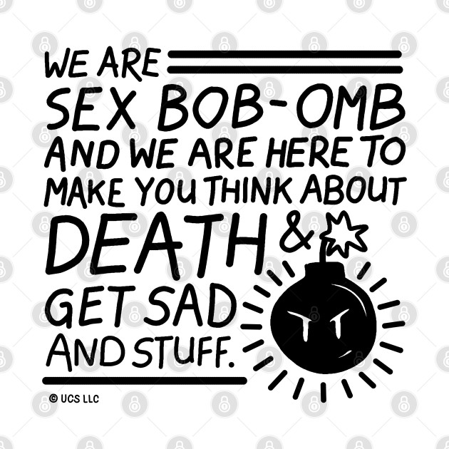 Sex Bob Omb Sex Bob Omb T Shirt Teepublic