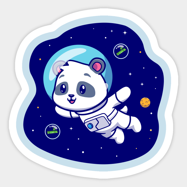 panda astronauta