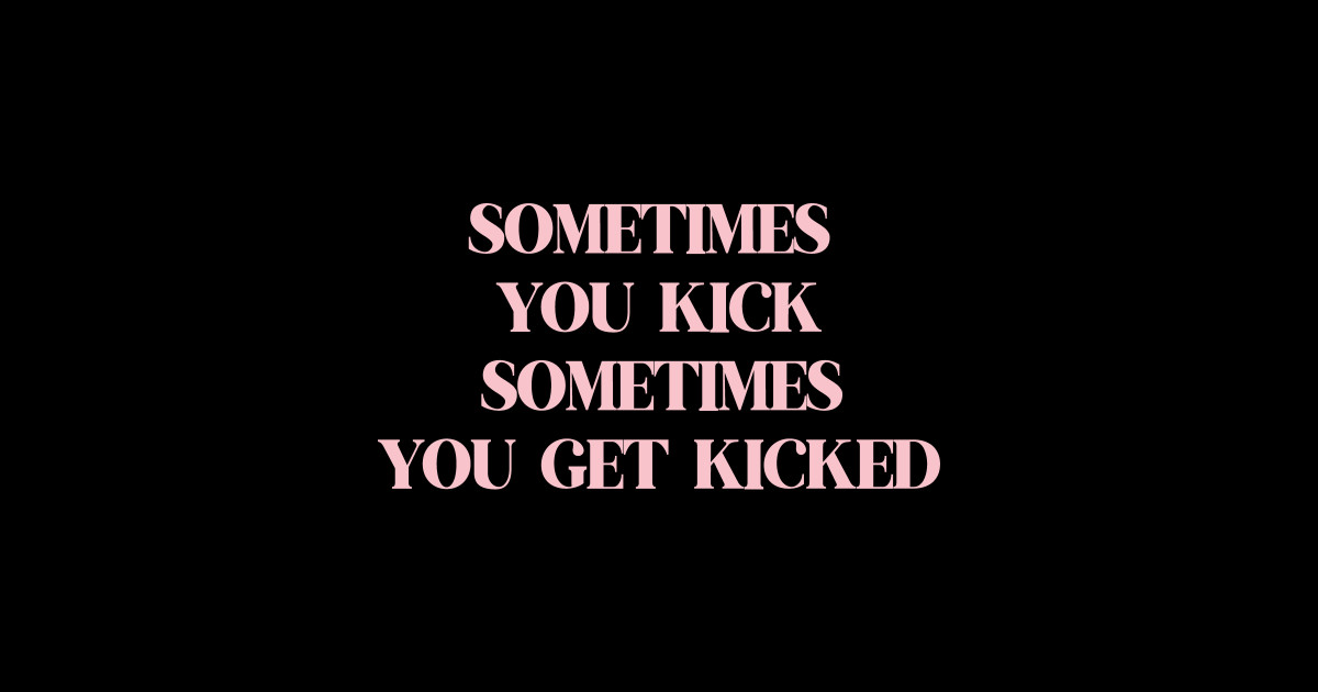 Kick, pink - Kick Album - Sticker | TeePublic