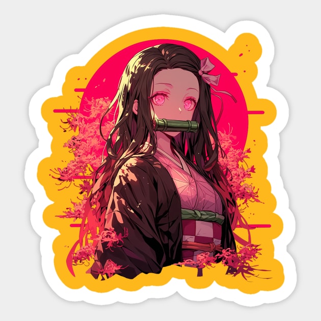 nezuko - Nezuko - Sticker | TeePublic
