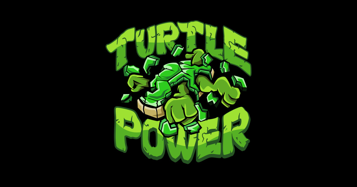 Turtle Power - Turtles - Sticker | TeePublic