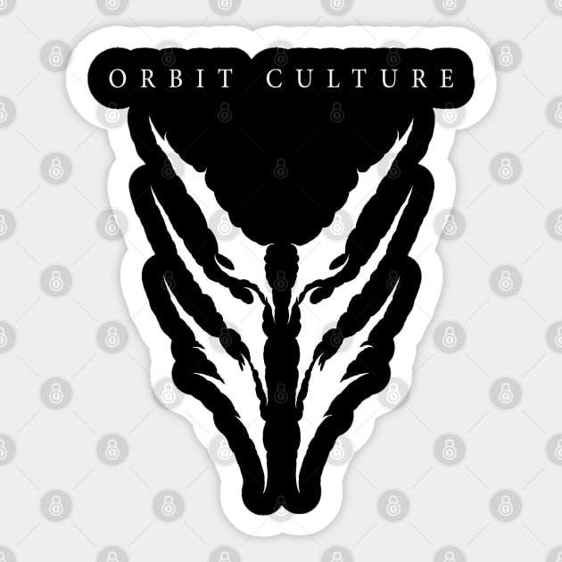 Orbit Culture White Logos - Orbit - Sticker | TeePublic
