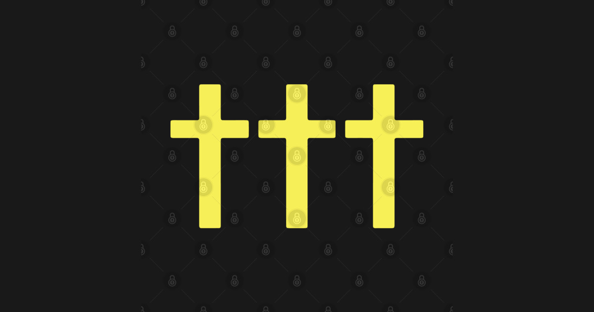 The Crosses Band logo - Crosses Band - T-Shirt | TeePublic