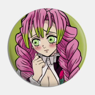 Mitsuri Pins and Buttons for Sale | TeePublic