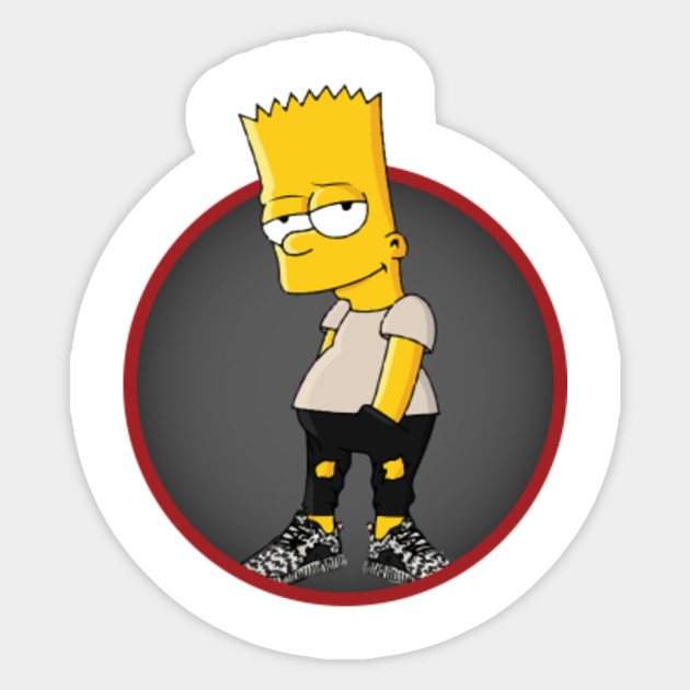 Bart Simpson - Bart Simpson - Sticker | TeePublic