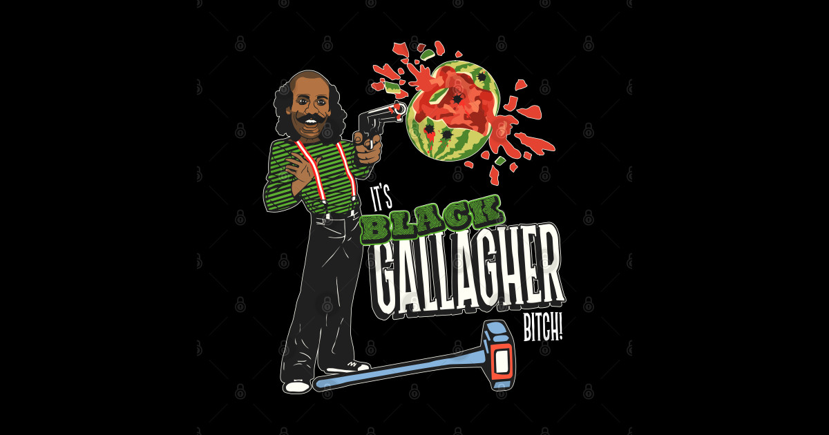 Black Gallagher - Chappelle Show - Sticker | TeePublic