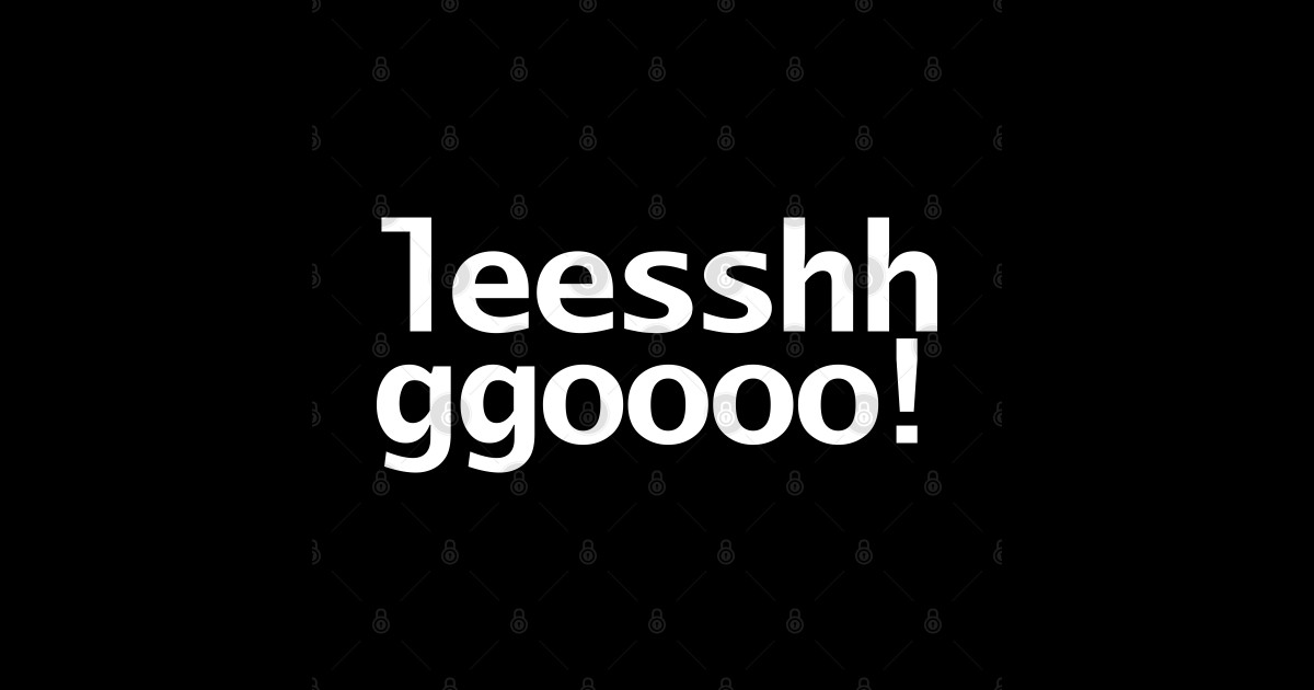 Leshgo! NZ Slang - Funny - Sticker | TeePublic