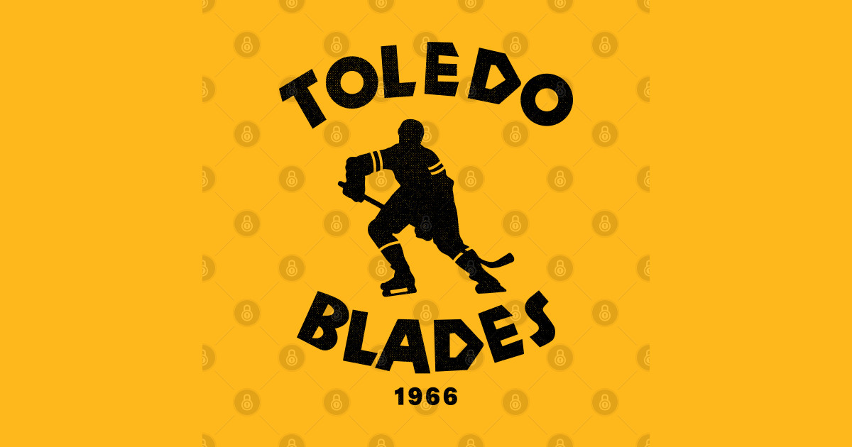 Defunct Toledo Blades IHL Hockey 1966 - Toledo Ohio - T-Shirt | TeePublic